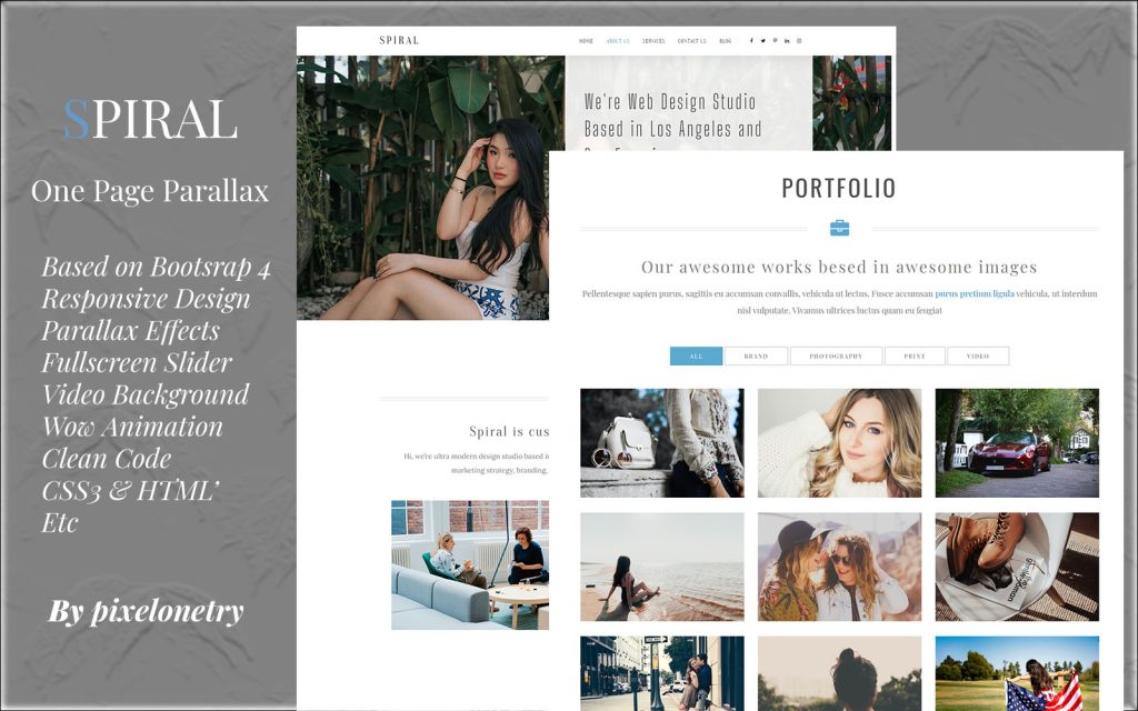 Premium WordPress Themes - Modern & Elegant | pixelonetry
